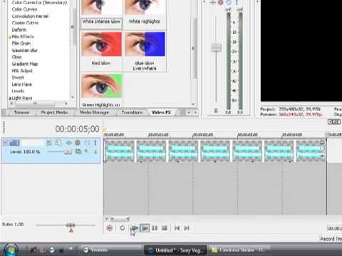 How to make a Basic Sony Vegas Intro - YouTube