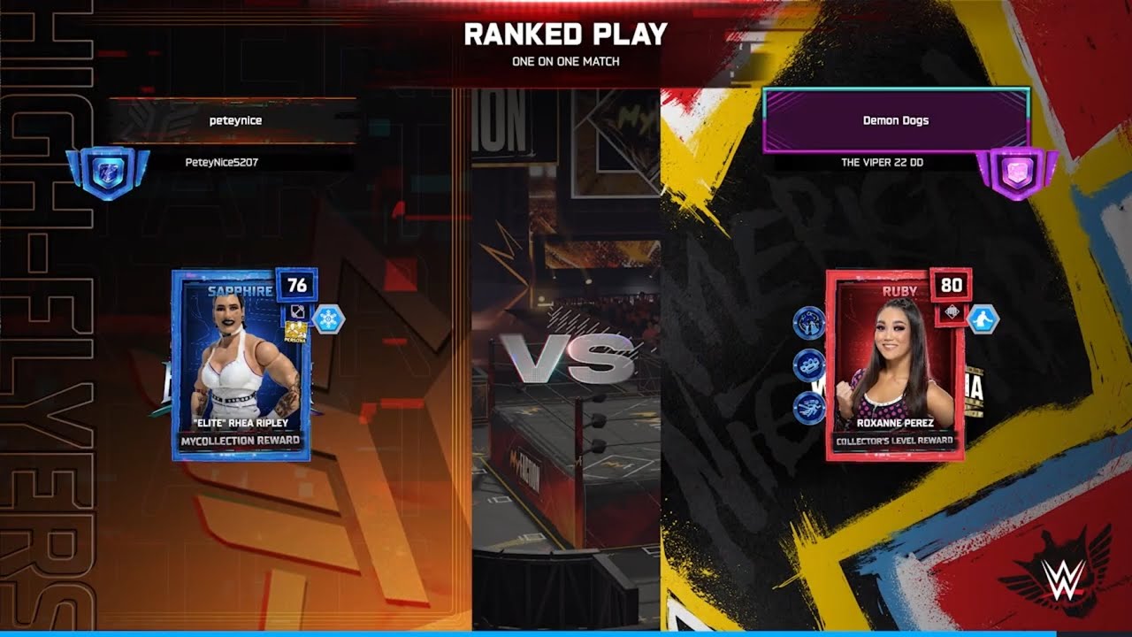 WWE 2K25: Rhea Ripley Vs Roxanne Perez - YouTube