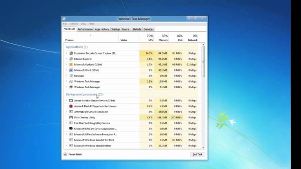 The Windows 8 Task Manager - YouTube