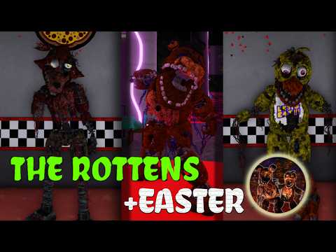 The Rottens Showcase + How to Get Easter Badge | Roblox FMR Fredbear's Mega Roleplay Revamp Update