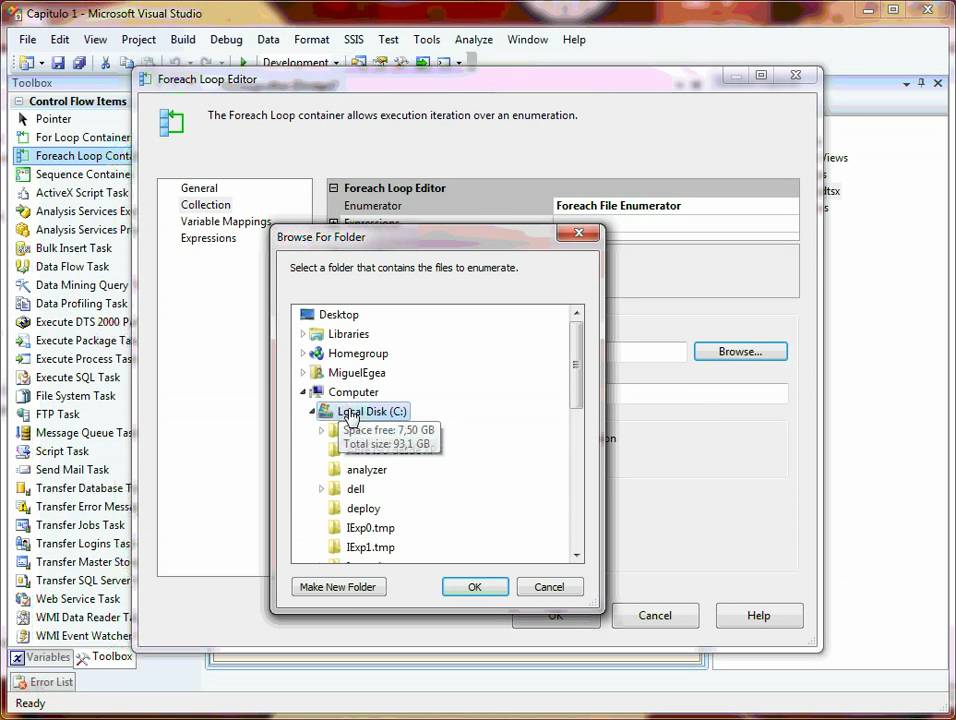 Capitulo 1 del tutorial de SQL Server Integration Services - YouTube