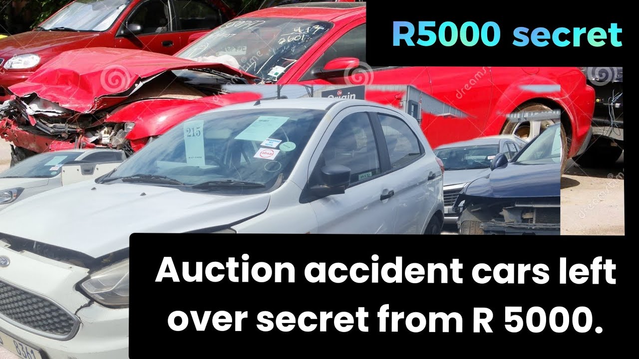 Cars auction accident cars left over secret you don't know From R5000 ...