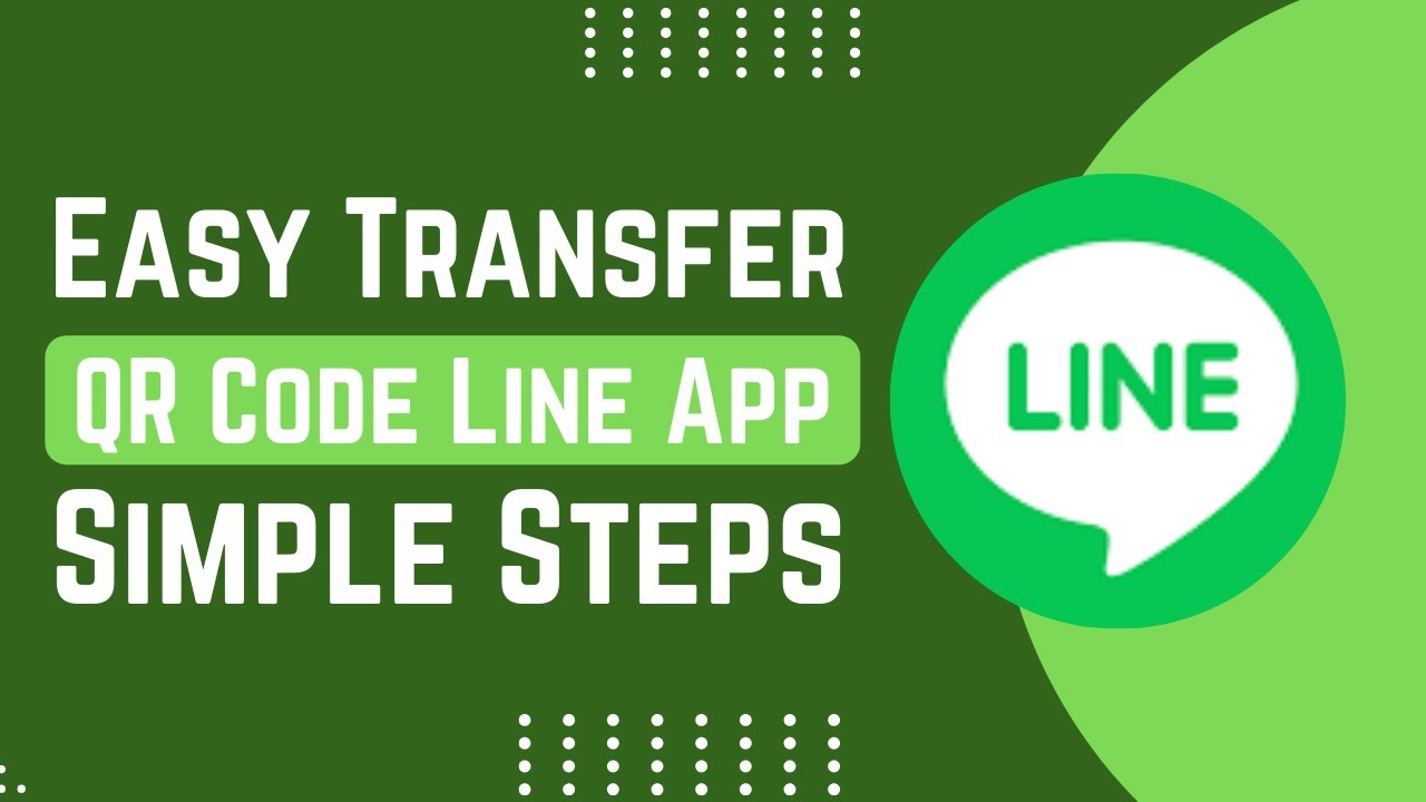 How To Easy Transfer QR Code On Line App ! - YouTube