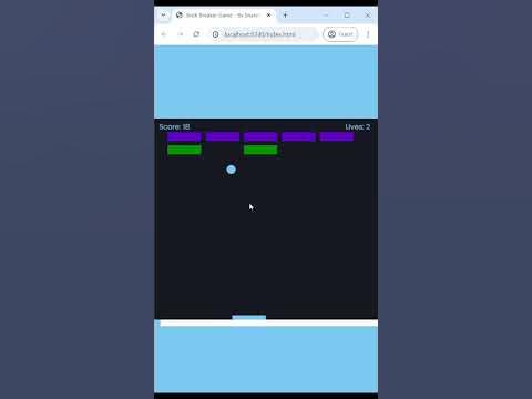 Learn How to Create Bricks Breaker Game using HTML CSS CANVAS and JAVASCRIPT #games - YouTube