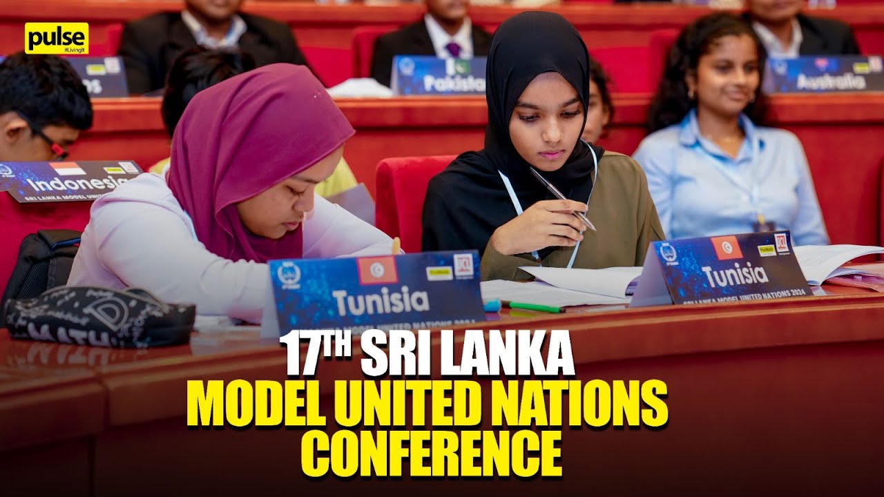 17th Annual Sri Lanka Model United Nations (SLMUN) Conference - YouTube