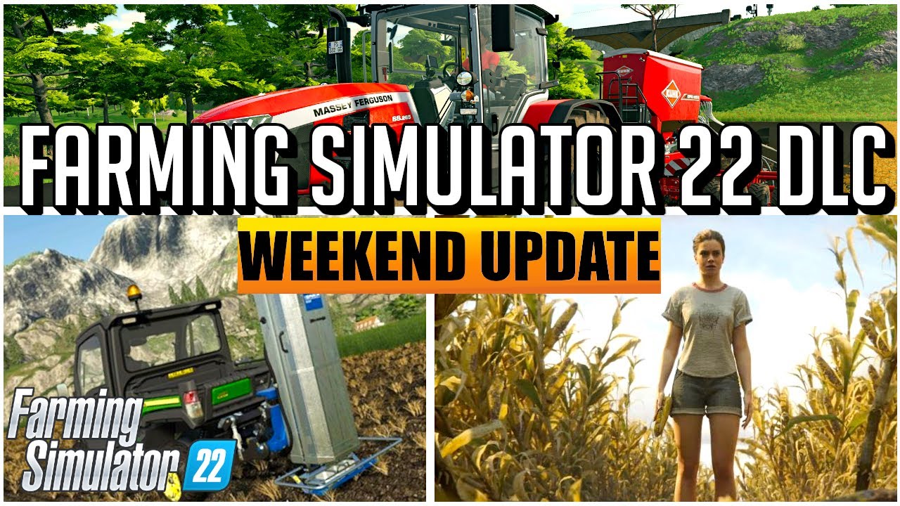 FIRST FARMING SIMULATOR 22 DLC | FARM SIM WEEKEND UPDATE - YouTube