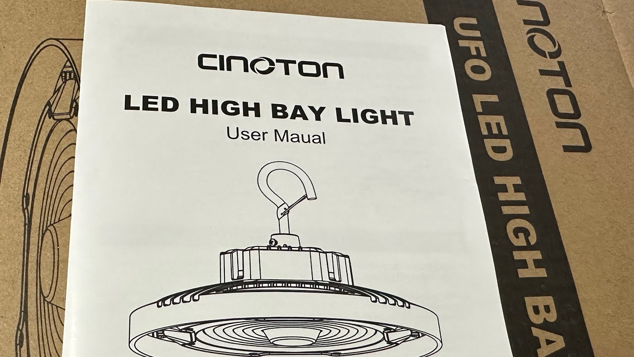 Cinoton Led bay light demonstration #cinoton - YouTube