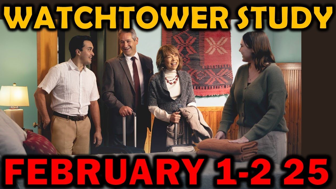 WATCHTOWER STUDY FOR THIS WEEK February 1-2 2025 - YouTube