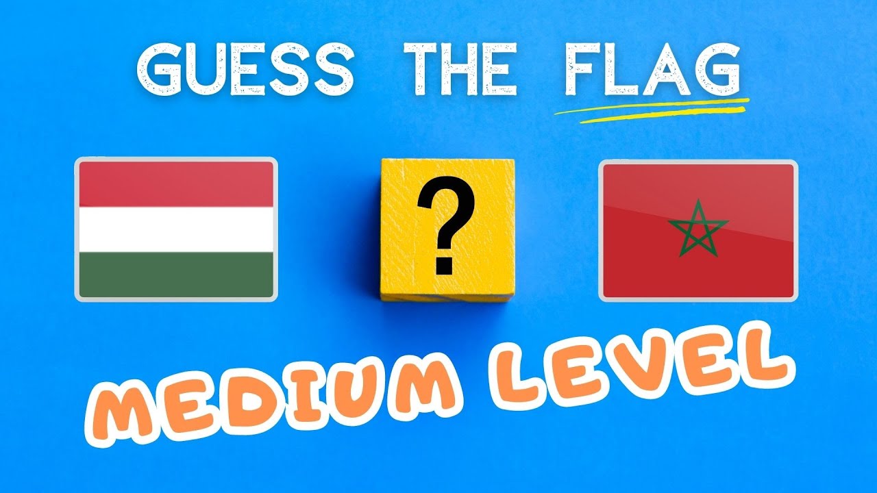 🏴 Can YOU Ace This Medium-Level Flag Quiz? 🏴 25 Countries. Challenge ...