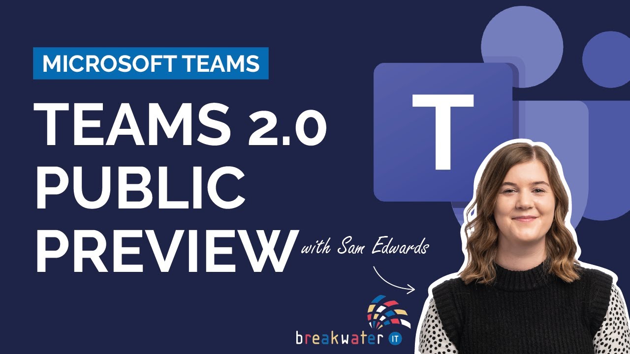 Microsoft Teams 2.0 in Public Preview - YouTube