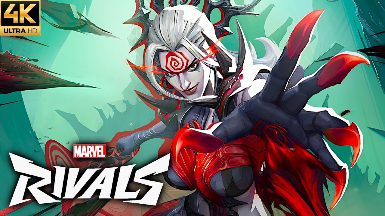 Marvel Rivals - Hela (Queen in Black Skin) Full Game Gameplay (4K 60FPS ...