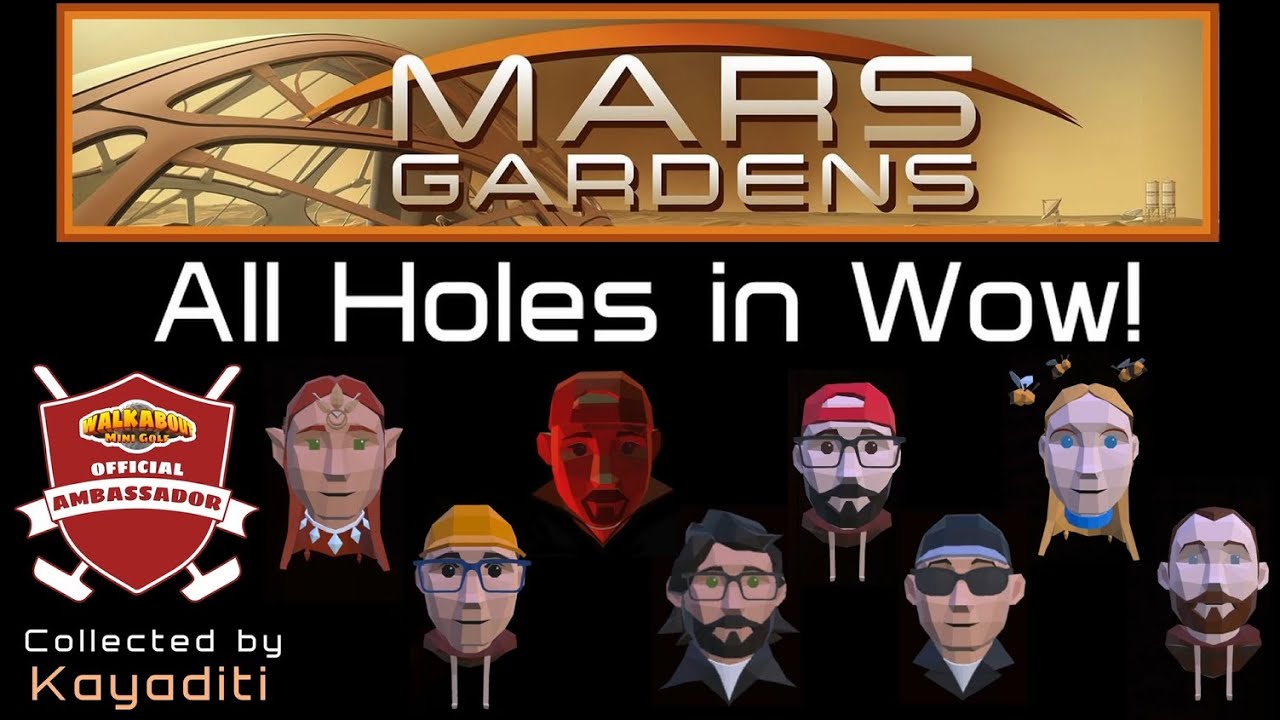 All Holes in WOW! Walkabout Mars Gardens - YouTube