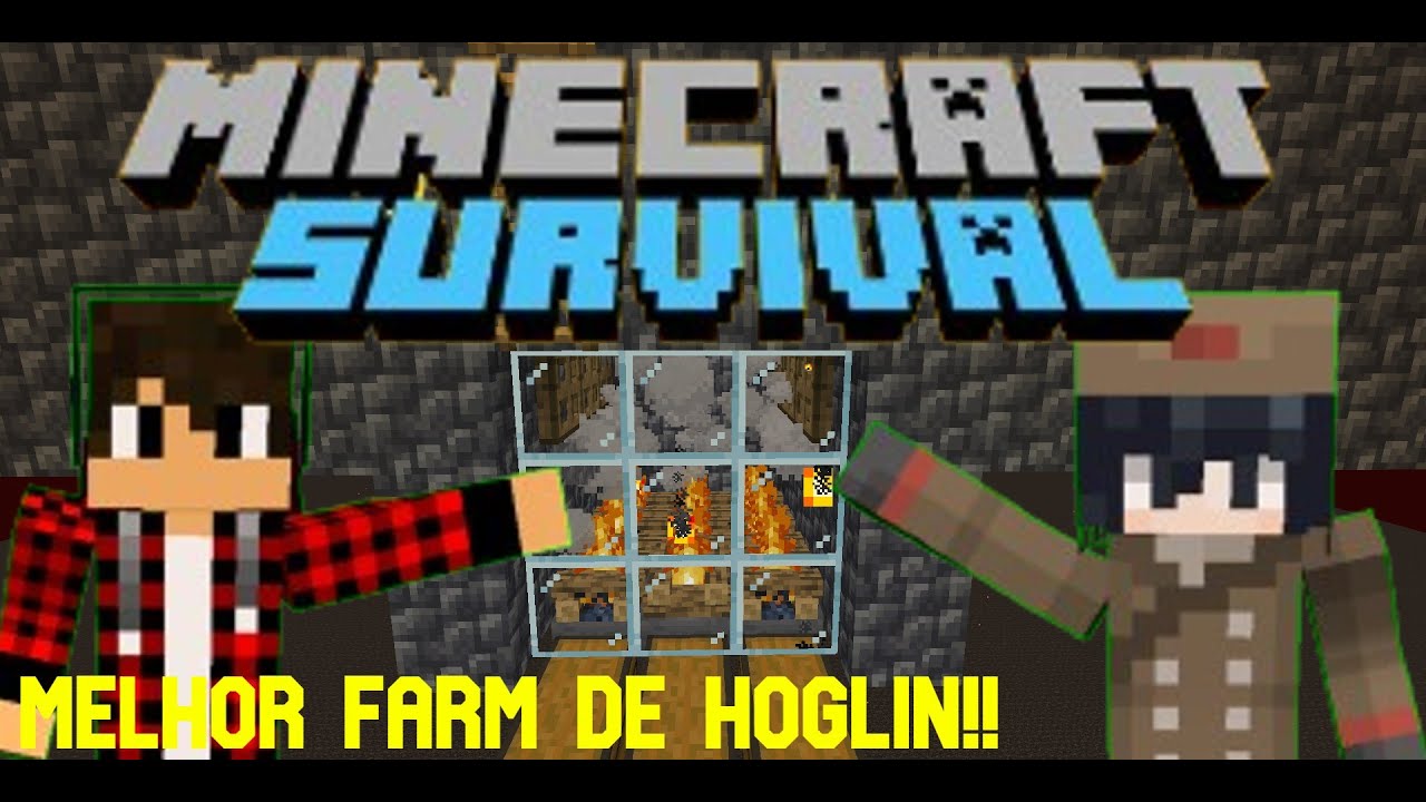 Construindo Mega Farm De Hogli Com O Jackscammer!!! Minecraft Survival ...