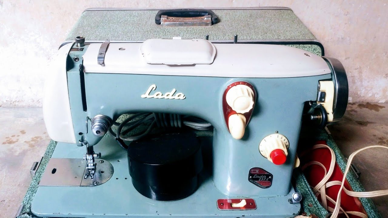 Lada model 237-1 sewing machine review - YouTube