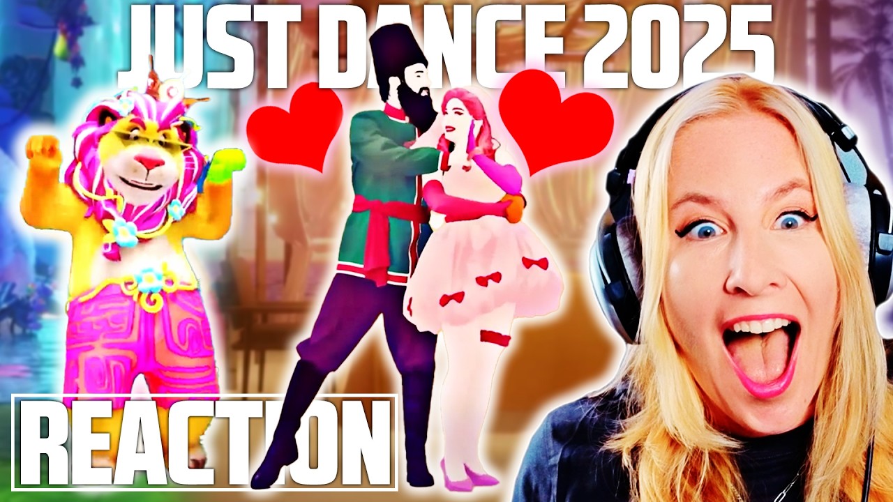 JUST DANCE 2025 TRAILERS REACTION! (part 2, including new LORE about ...