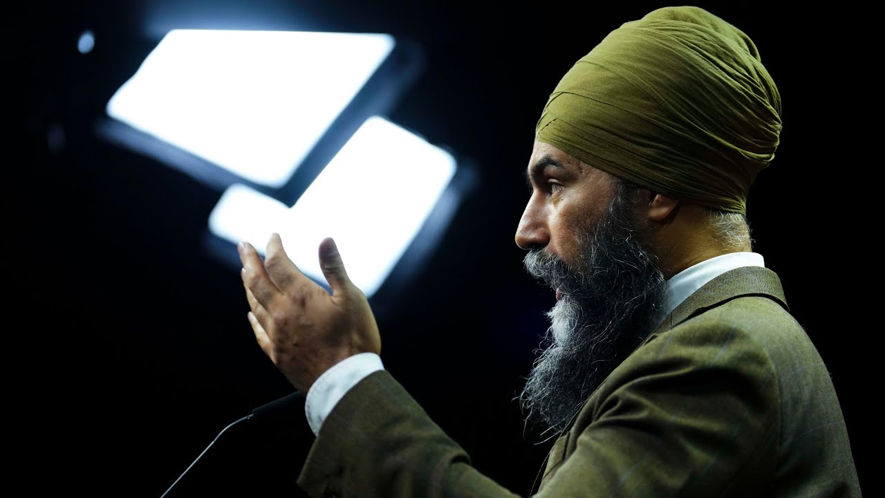 NDP's Jagmeet Singh dismisses Conservative Party as 'useless' - YouTube