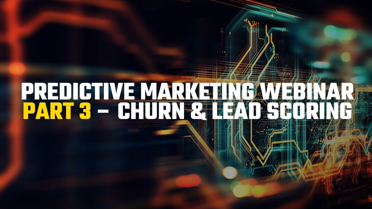 Predictive marketing, churn & lead scoring – Case Visma - YouTube