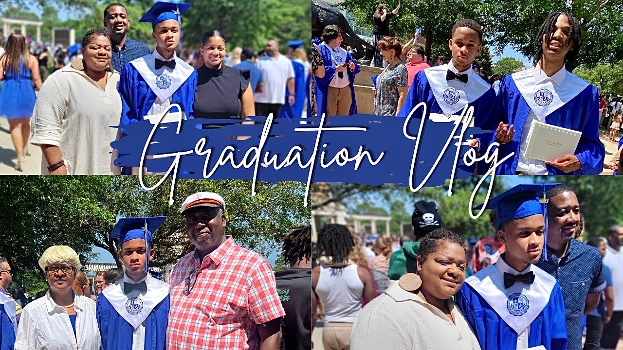 DYLAN’S GRADUATION VLOG | PROUD PARENTS | HE ENJOYED HIMSELF - YouTube