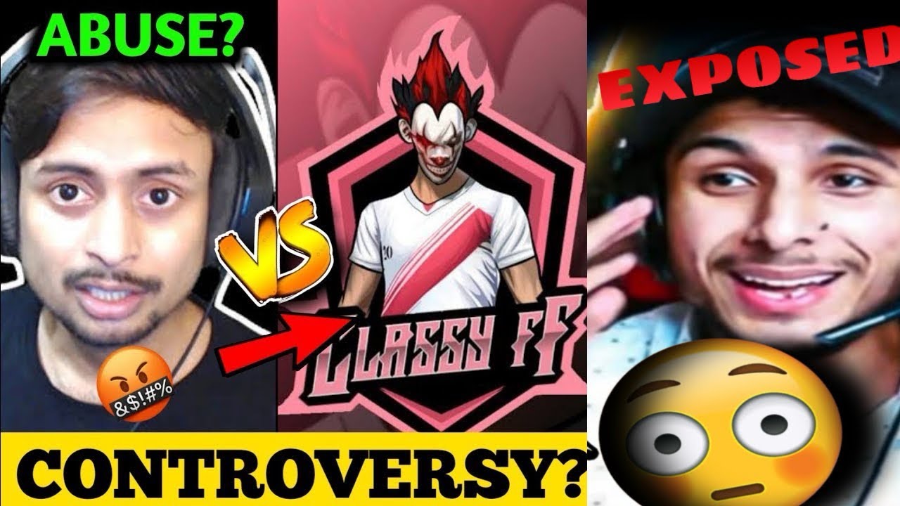 Classy ff vs rg gamer controversy?😠| Rg gamer abused?| 🤬Nonstop gaming ...