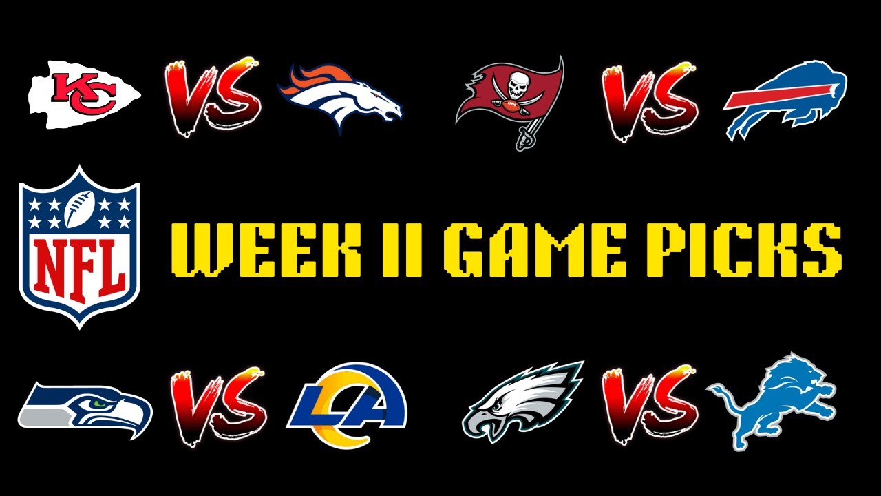 NFL Week 11 Predictions - YouTube