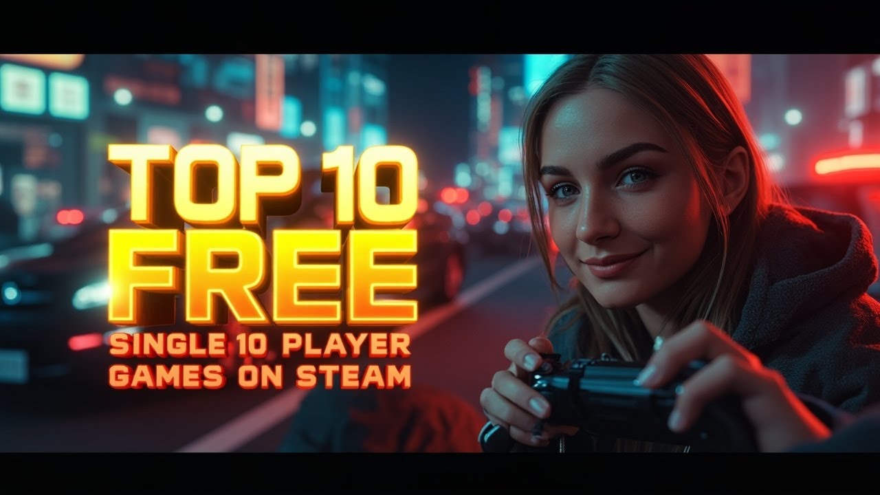 Top 10 FREE Single Player Games on Steam (OFFLINE) New 2025 - YouTube