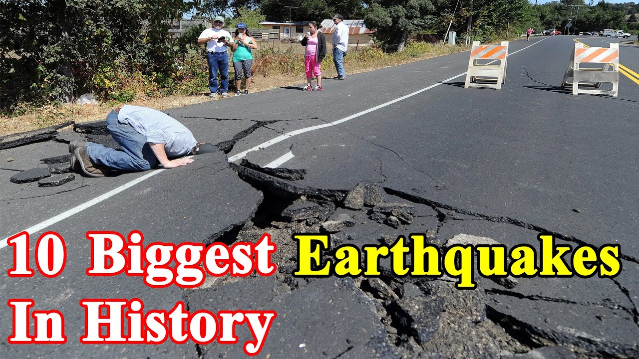 10 biggest earthquakes in history - YouTube