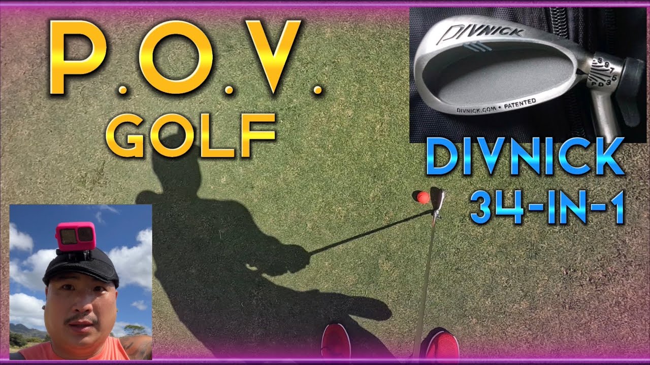 P.O.V. Golf using the Divnick 34-in-1 adjustable club - YouTube