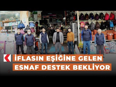 İflasın eşiğine gelen esnaf destek bekliyor