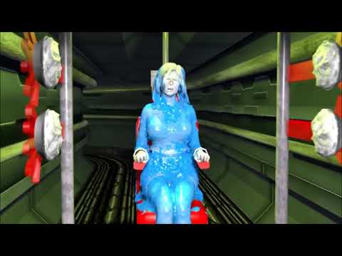 Lara Croft Oozed Pied And Slimed With Gooey Splat Sexy SFX 3 - YouTube