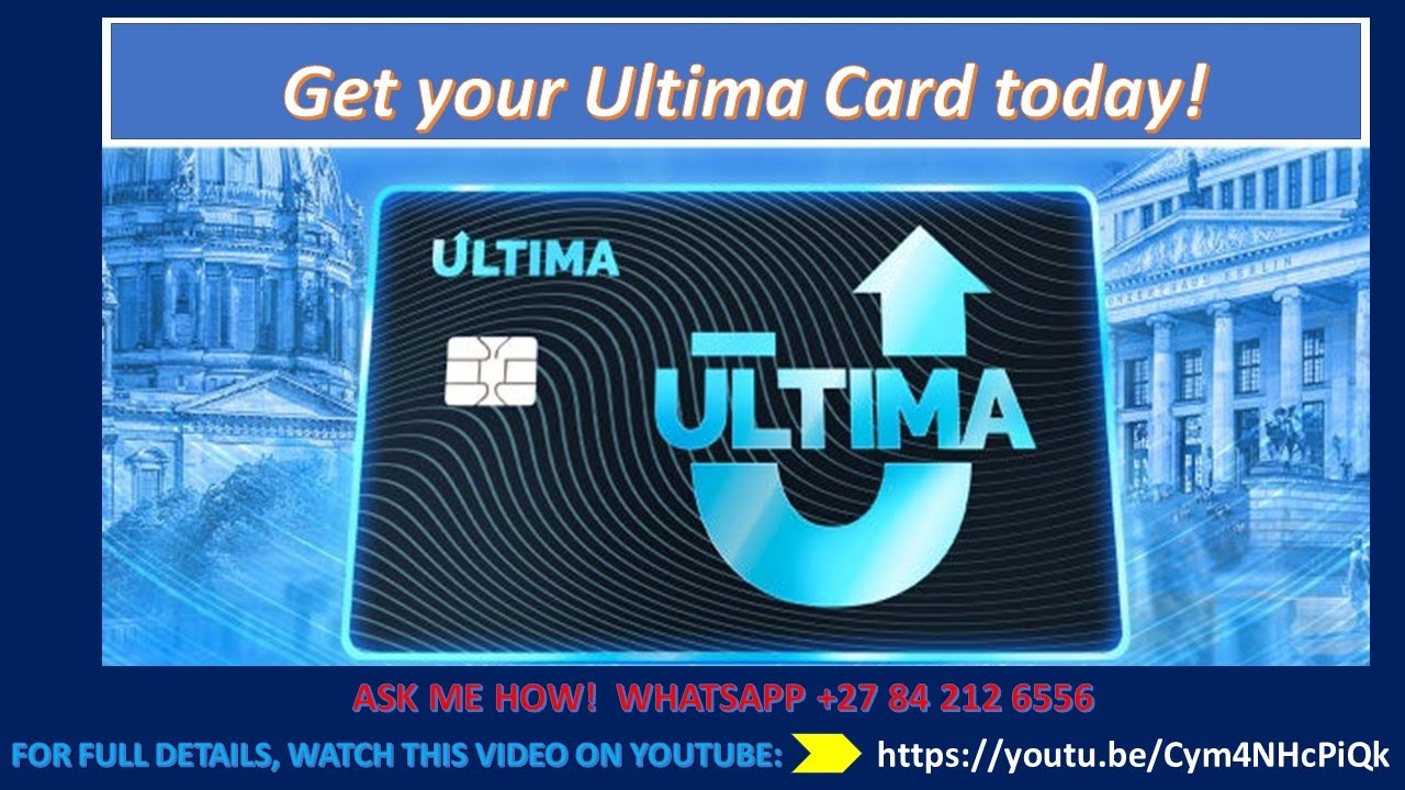 Introducing the new powerful token Ultima coins . GET YOUR ULTIMA CARD ...