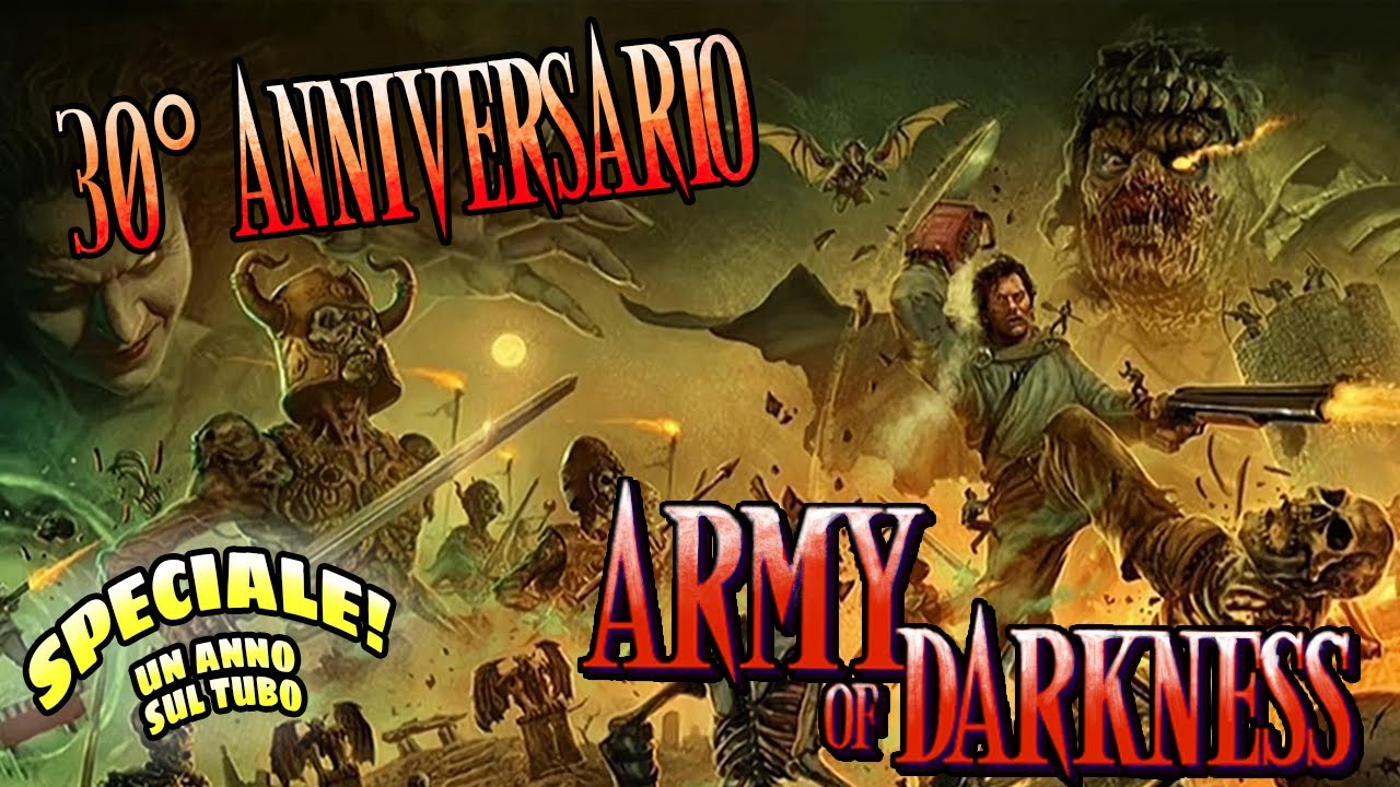 30° ANNIVERSARIO DI EVIL DEAD e UN ANNO SUL TUBO PER ME! - YouTube