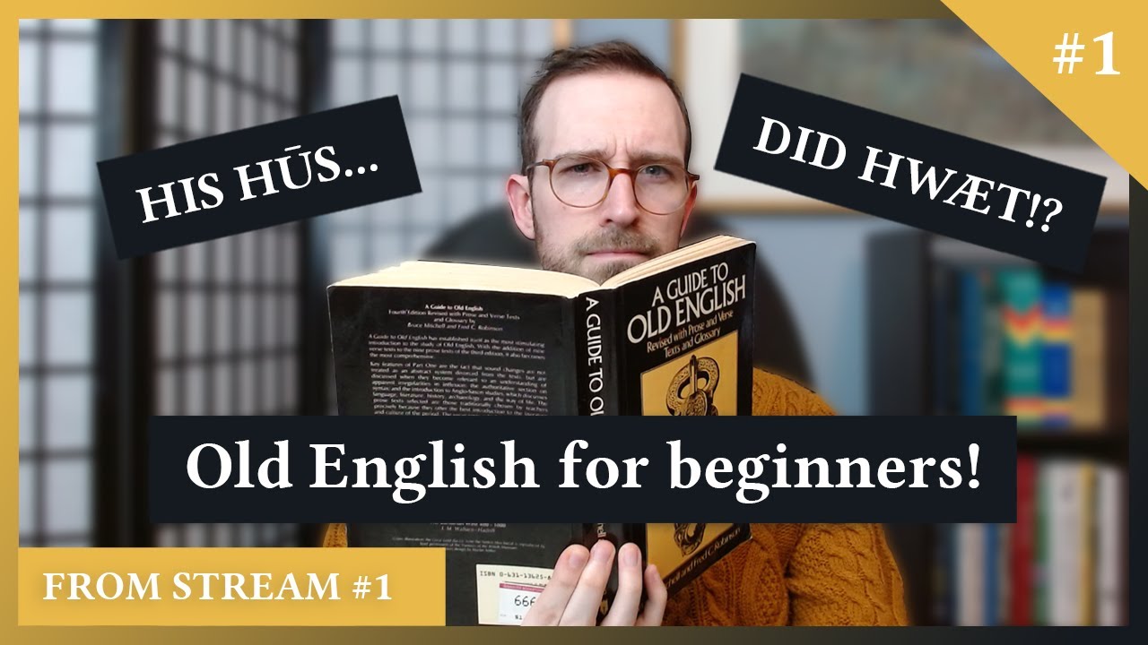 Old English readings for beginners #1 | Matthew 7:24–27 - YouTube