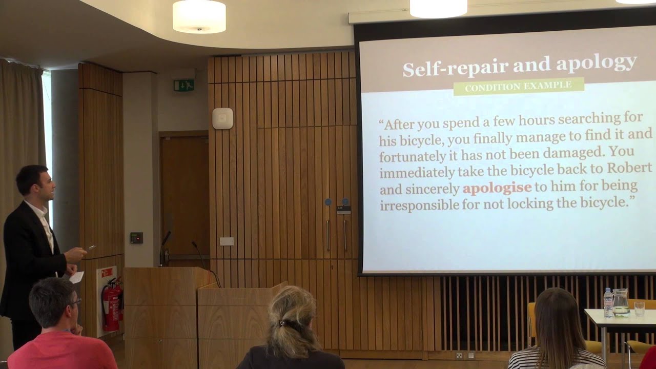 Luka Katic: Guilt as Relationship Repair or Practical Damage Limitation ...