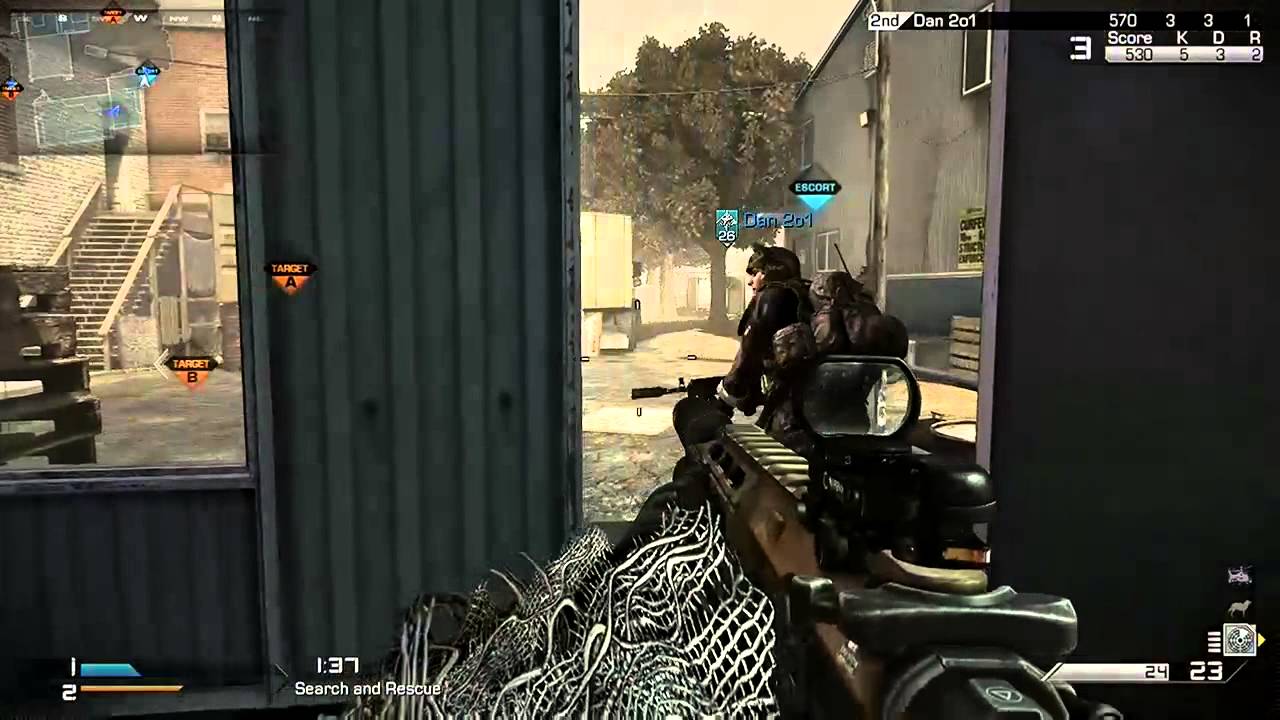 Call of Duty: Ghosts - Search and Rescue "Comeback" Multiplayer ...