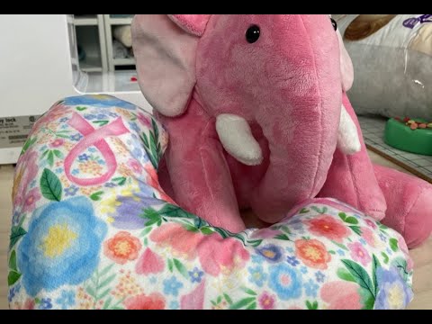How to Make a Mastectomy Pillow (Breast Cancer Heart Pillow Sewing ...