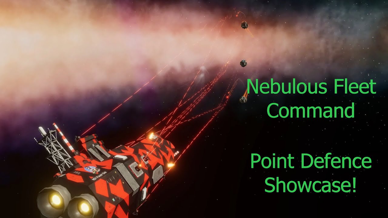 Nebulous Fleet Command - Point Defence Showcase - YouTube