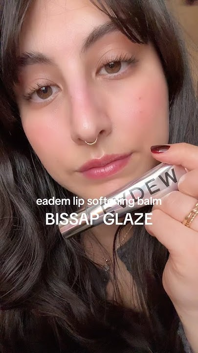 eadem le chouchou lip softening balm in bissap glaze - YouTube