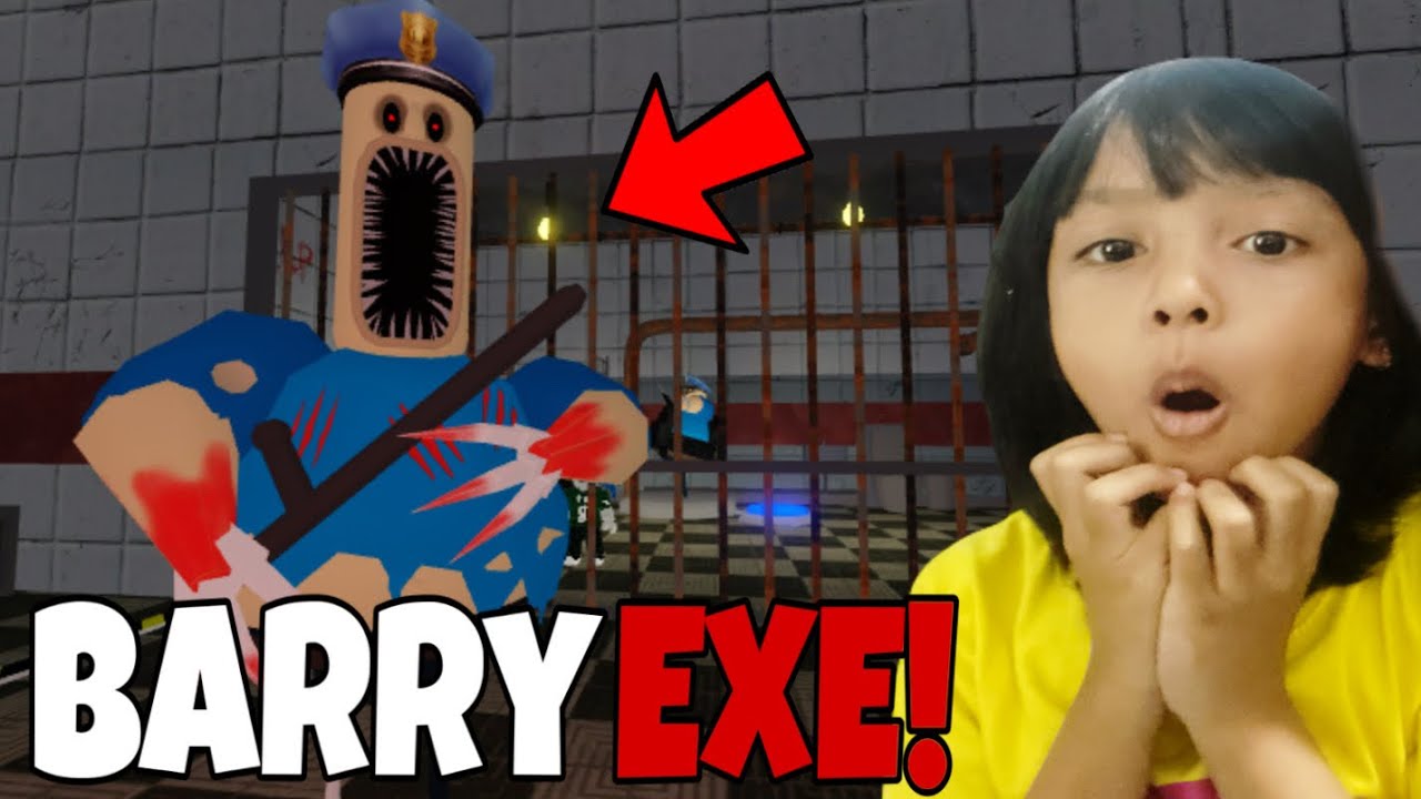 PENJARA BARRY JADI HORROR!! ROBLOX BARRY EXE PRISON RUN OBBY - YouTube