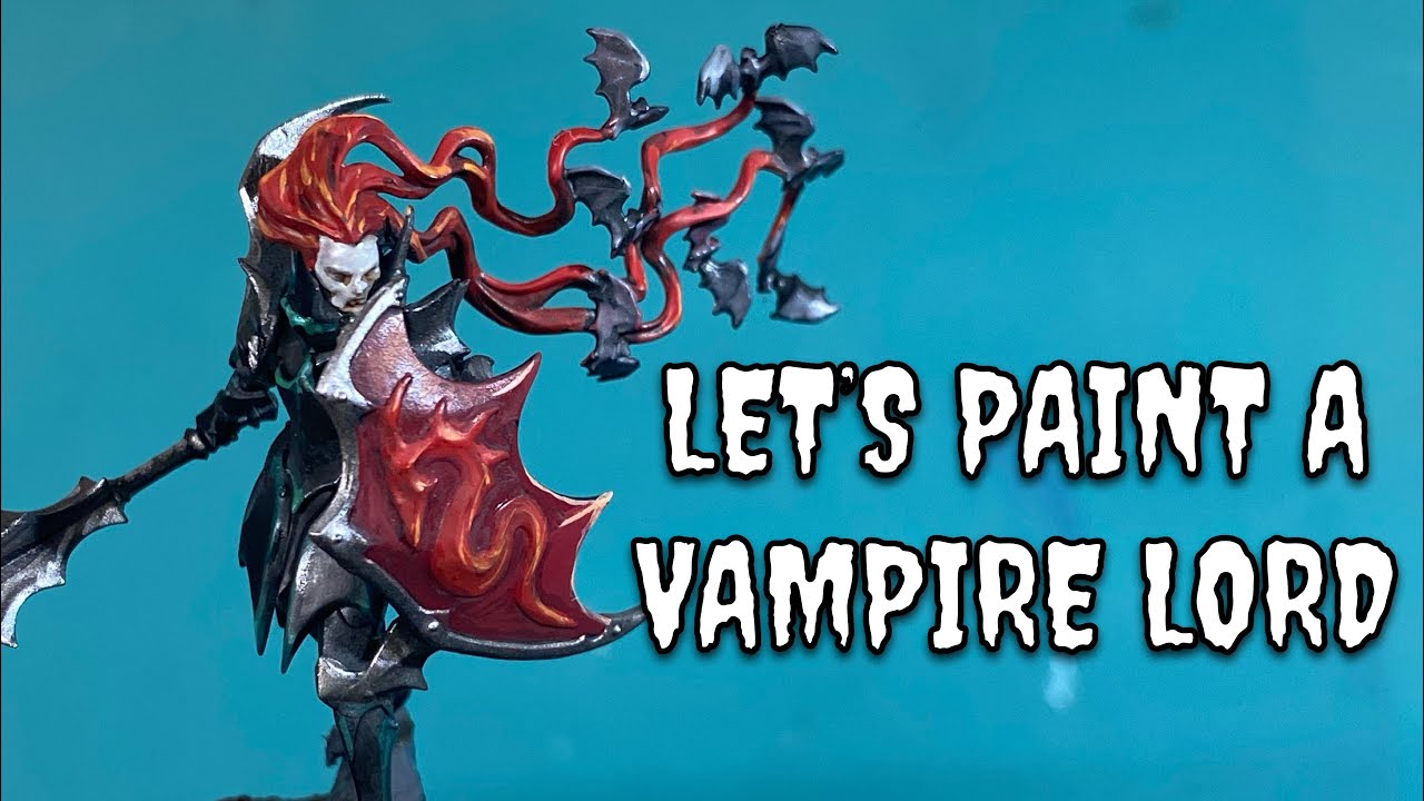 Let’s Paint a Vampire Lord - Soulblight Gravelords - Age of Sigmar ...