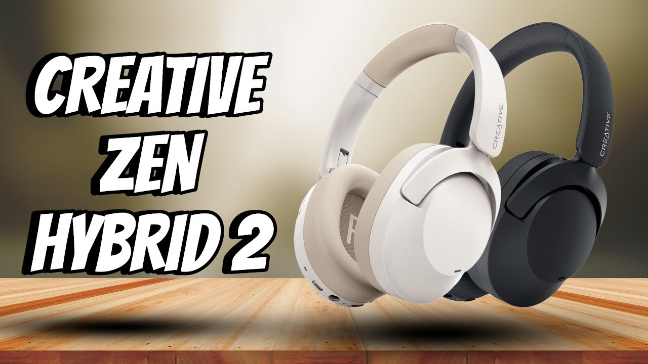CREATIVE Zen Hybrid 2 con ANC, buenos, bonitos y baratos - YouTube