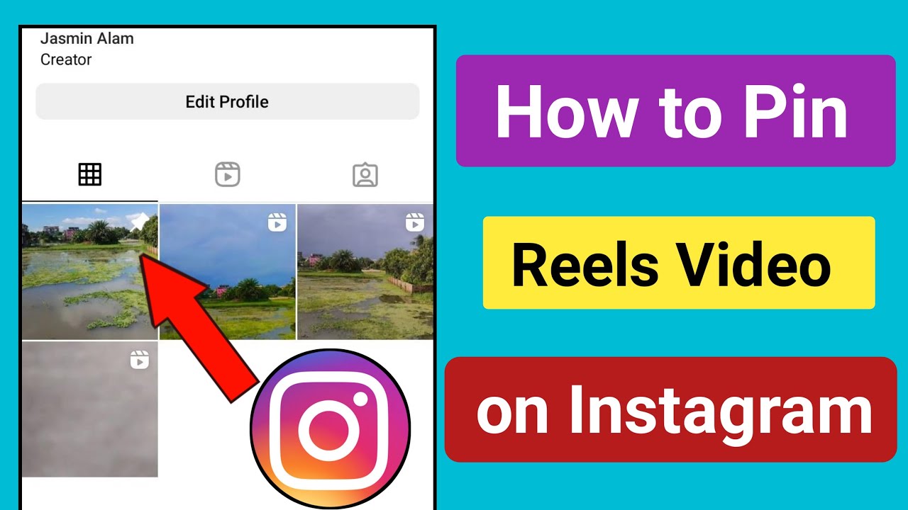 How to Pin Reels Video on Instagram.Pin Instagram Reels Video Post.Pin ...