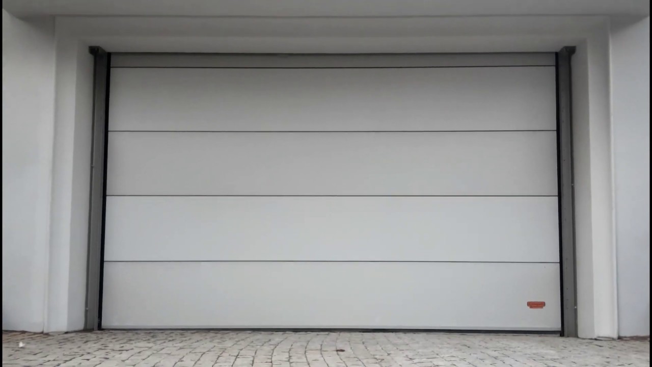 Compact Folding door - Life is easier with a remote control - YouTube