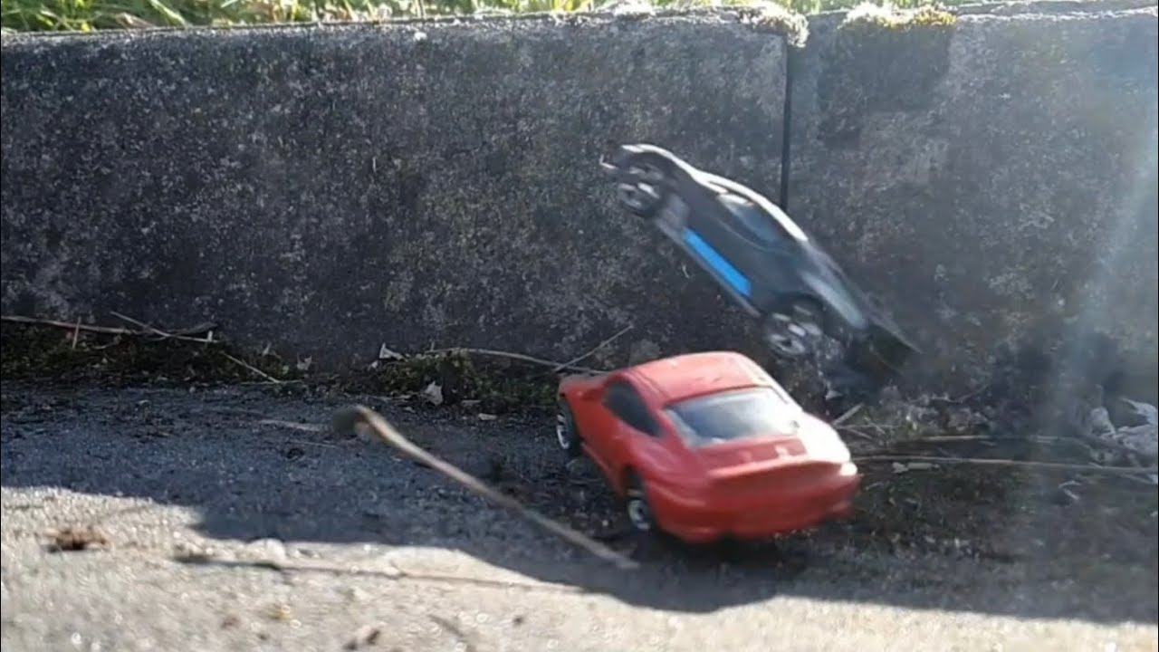 Slow Motion Diecast Car Crash Compilation 15 - YouTube