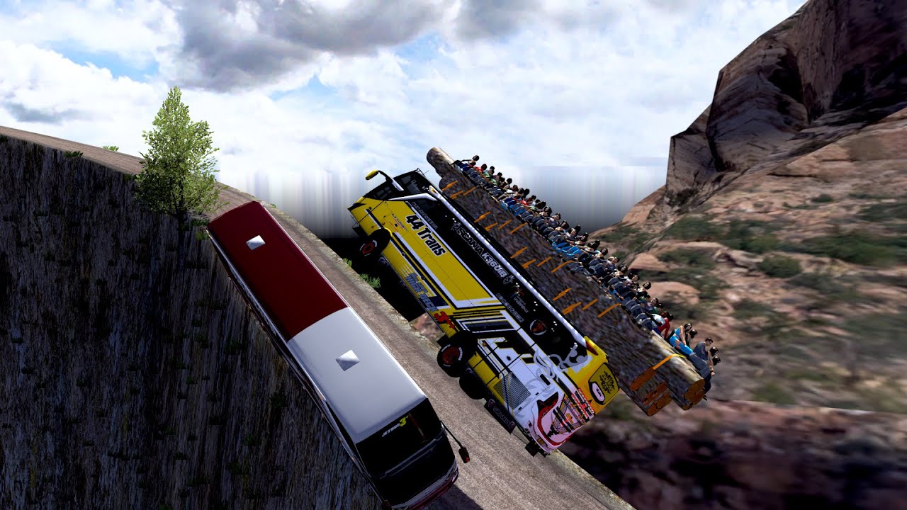 Amazing Bus Driver Skills! On The Most Dangerous Roads In The World EPS ...