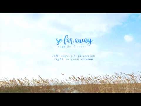 [SPLIT EARPHONES] So Far Away (Both Versions) - Suga (ft. Jin, Jungkook & Suran)