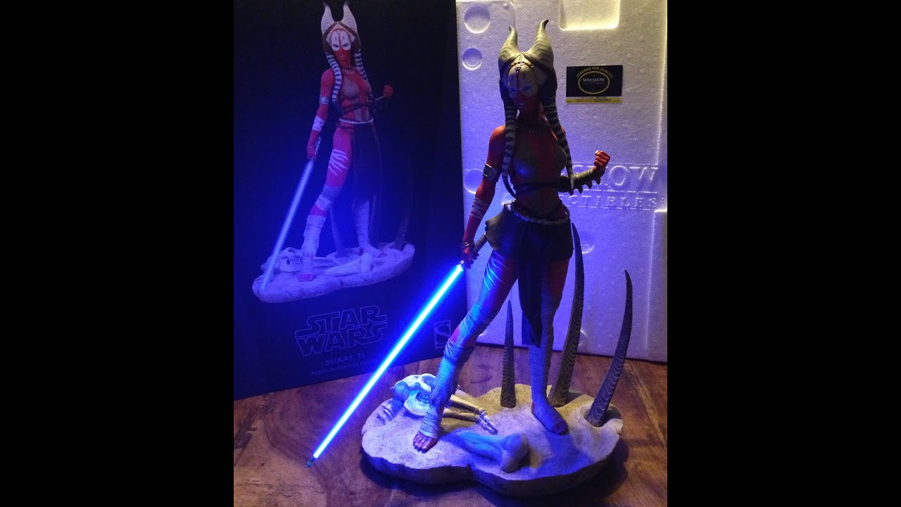 Shaak Ti premium format figure by Sideshow Collectibles - YouTube