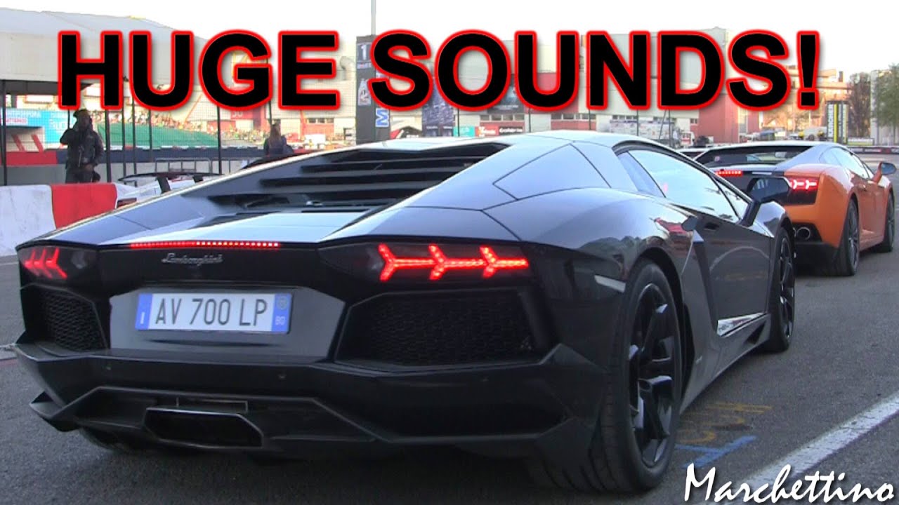 Lamborghini Aventador LP700-4 HUGE Sounds and Little Flames! - YouTube