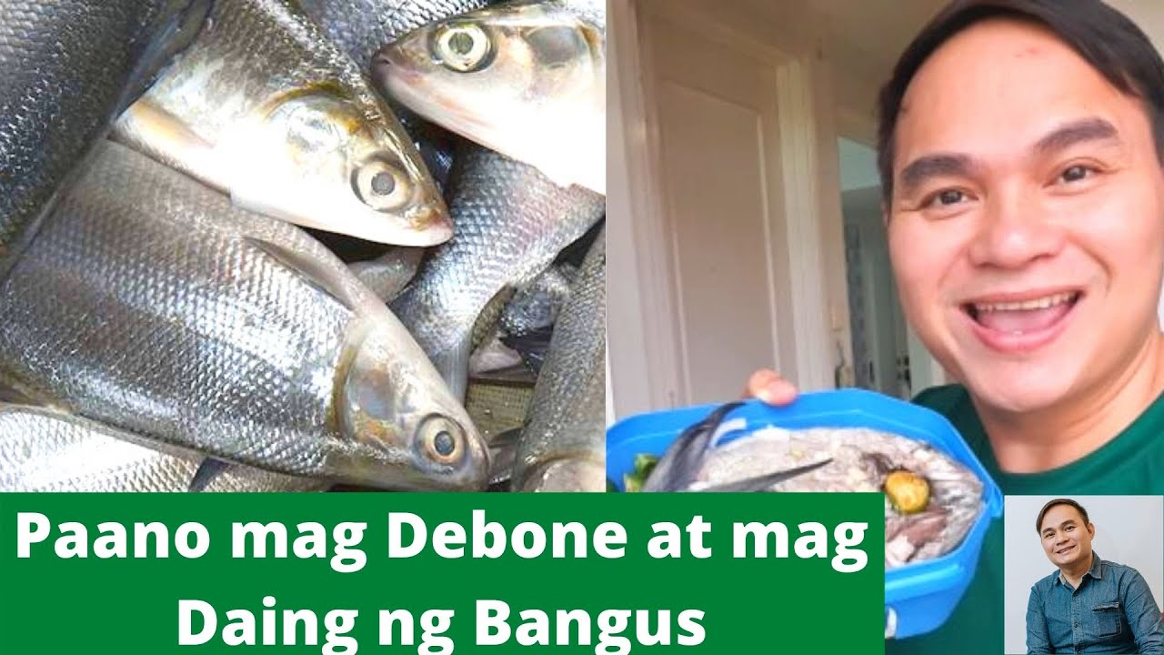 Paano mag Debone at mag Daing ng Bangus without Mosquito Forceps ...
