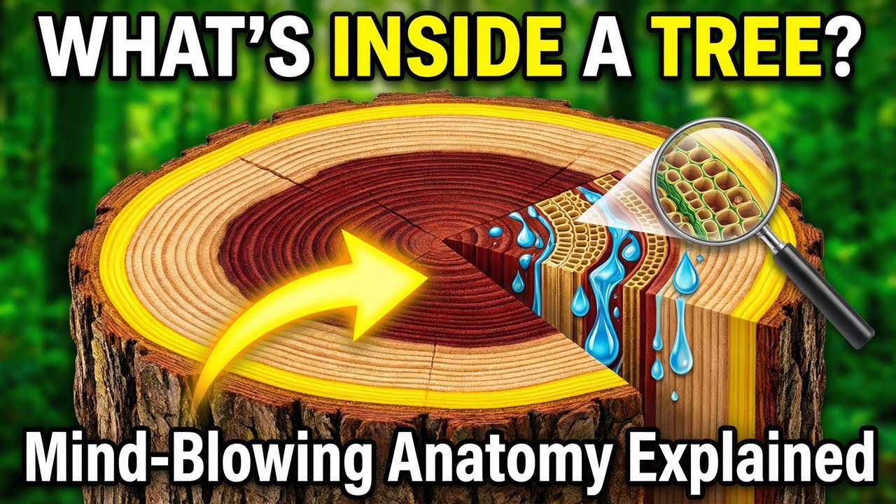What's Inside a Tree? Mind-Blowing Trunk Layers & Anatomy Explained ...