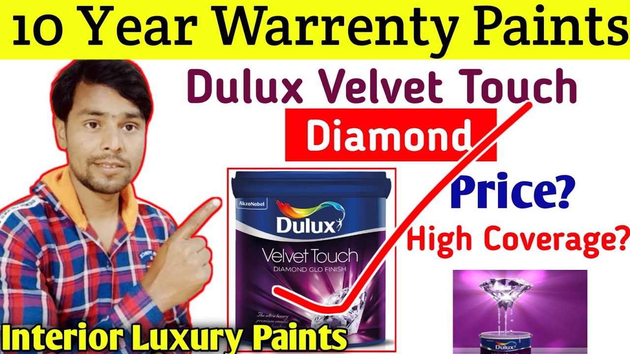 Dulux Best Luxury Paints | Dulux Velvet Touch Dimond Paints - YouTube